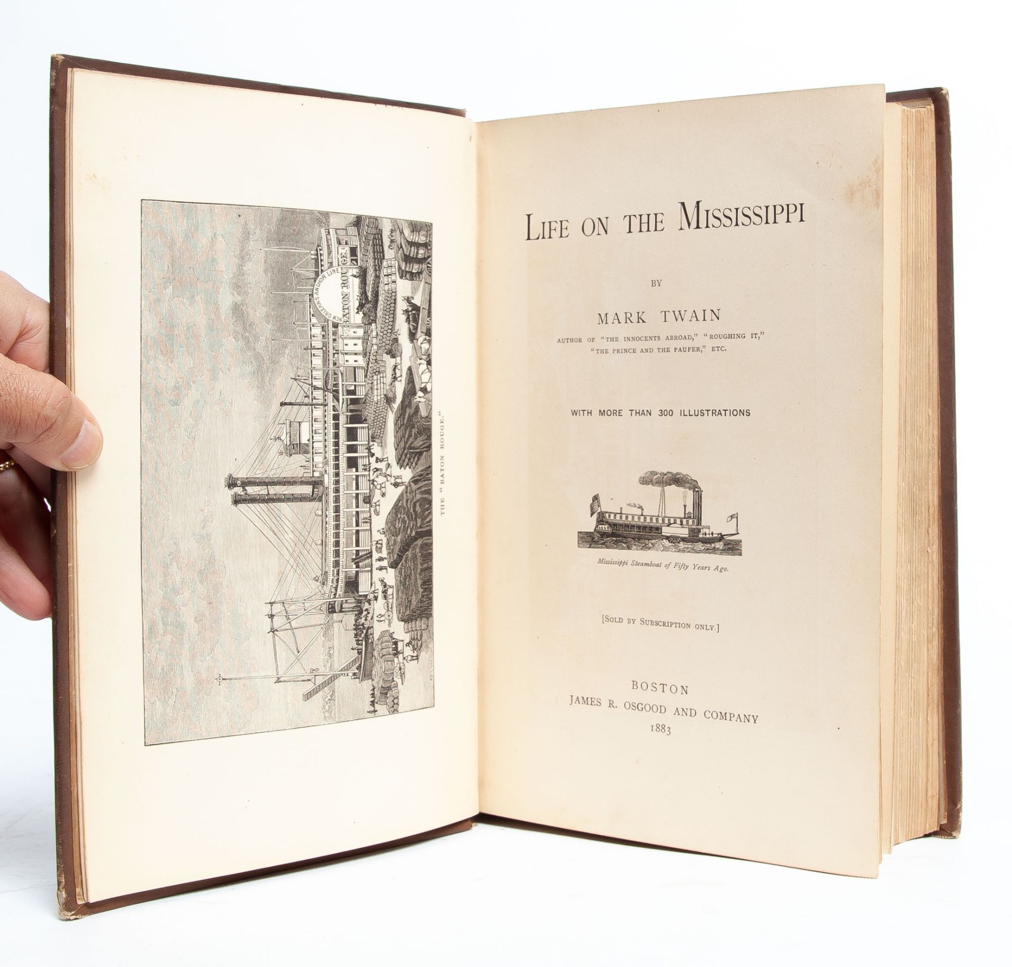 Life on the Mississippi | Mark Twain, Samuel L. Clemens | First ...